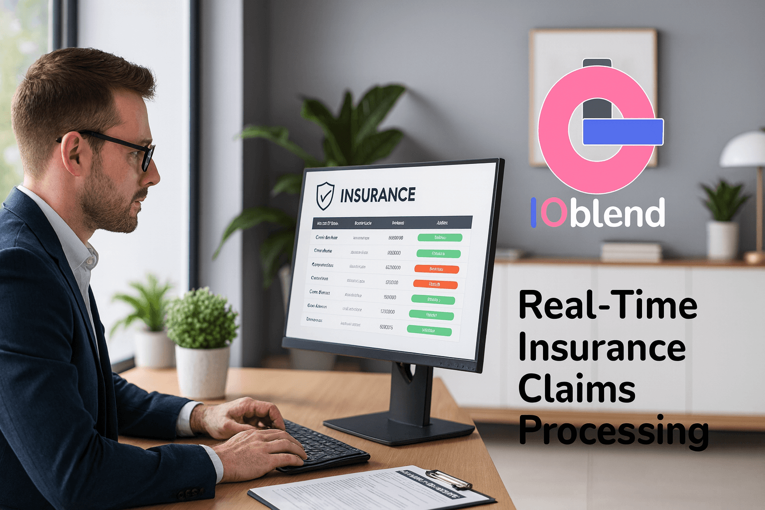 Real-Time Insurance Claims with CDC and Spark - IOblend